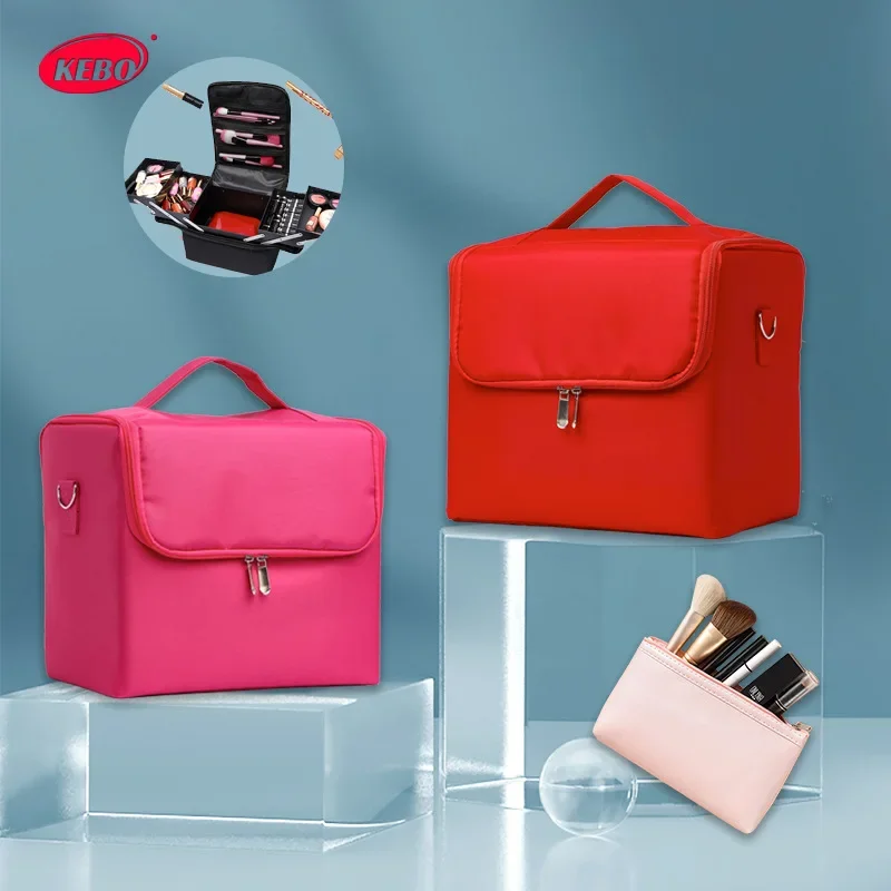 Professional-Cosmetic-Tool-Box-Portable-Makeup-Storage-Bag-Semi ...