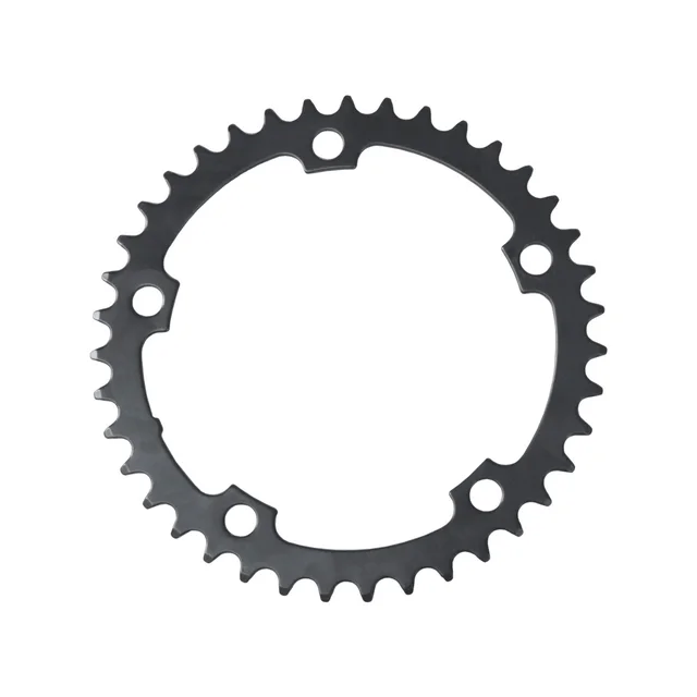 130 BCD Double Chainring 39/50T Road Bike Chain Ring Aluminum Alloy 10/ ...