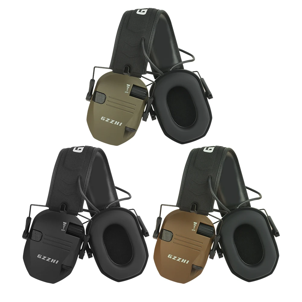 Electronic-Shooting-earmuffs-Tactical-headset-Ear-Protection-Anti-noise ...