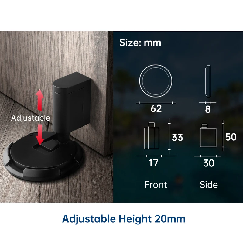 Kak Nem Lyukasztó Mechanikus Ajtó Dugó Állítható, Nagy Teherbírású ...