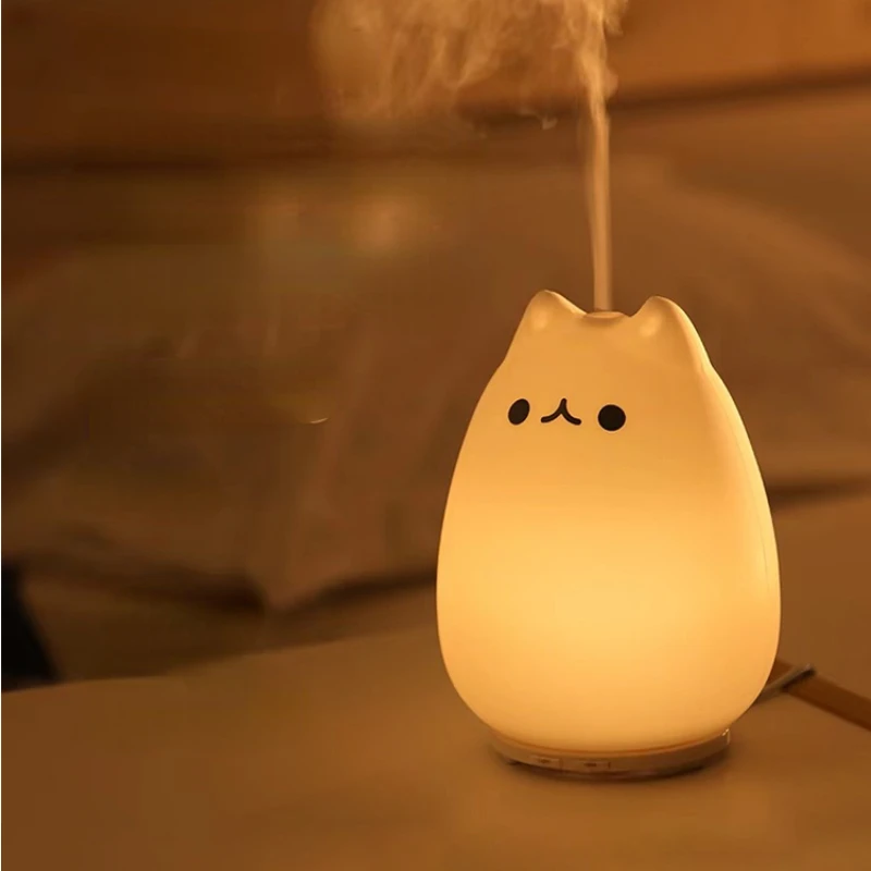 Cute-Cat-Humidifier-Aroma-Diffuser-Gifts-for-Girlfriend-Household ...