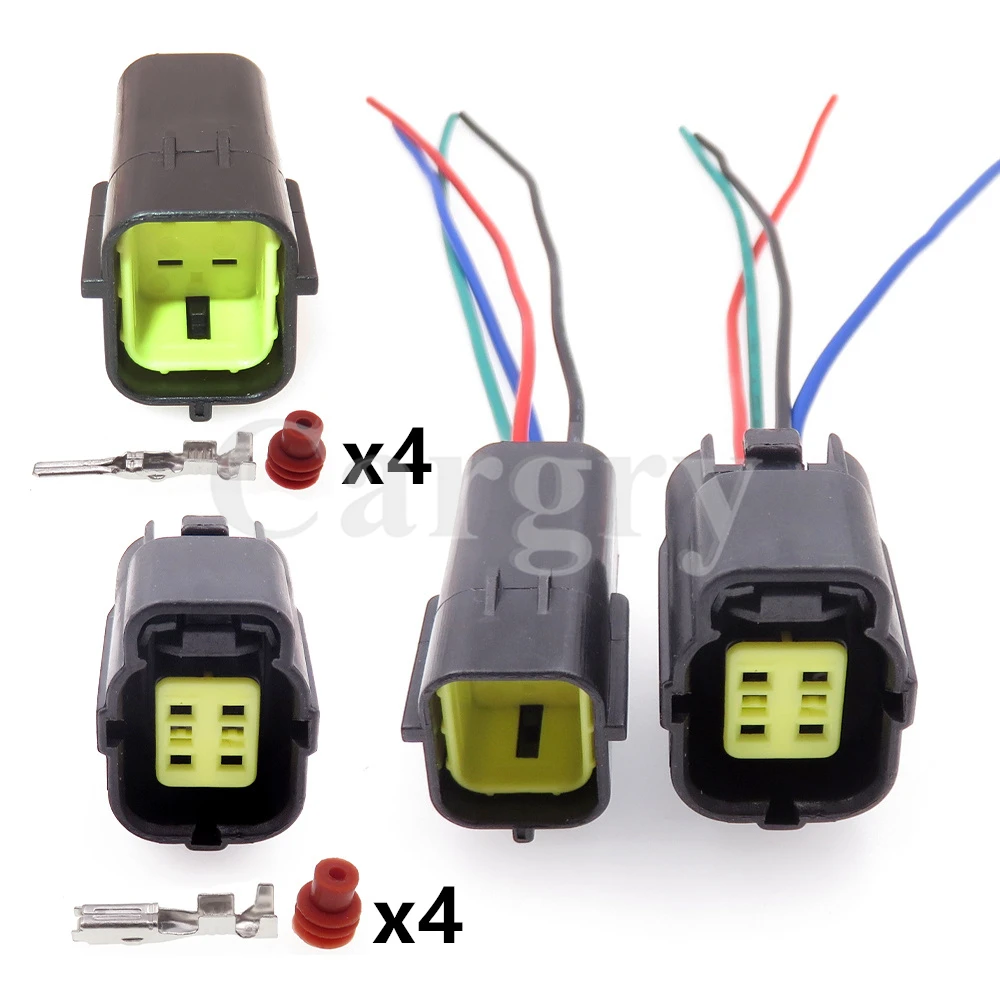 1-Set-4P-174259-2-Car-Waterproof-Male-Female-Connector-Automobile ...