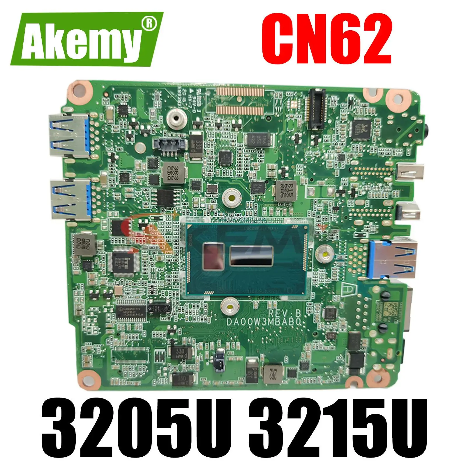 MAIN-BD for ASUS Chromebox CN62 Laotop Motherboard MAIN-BD with 3205U ...