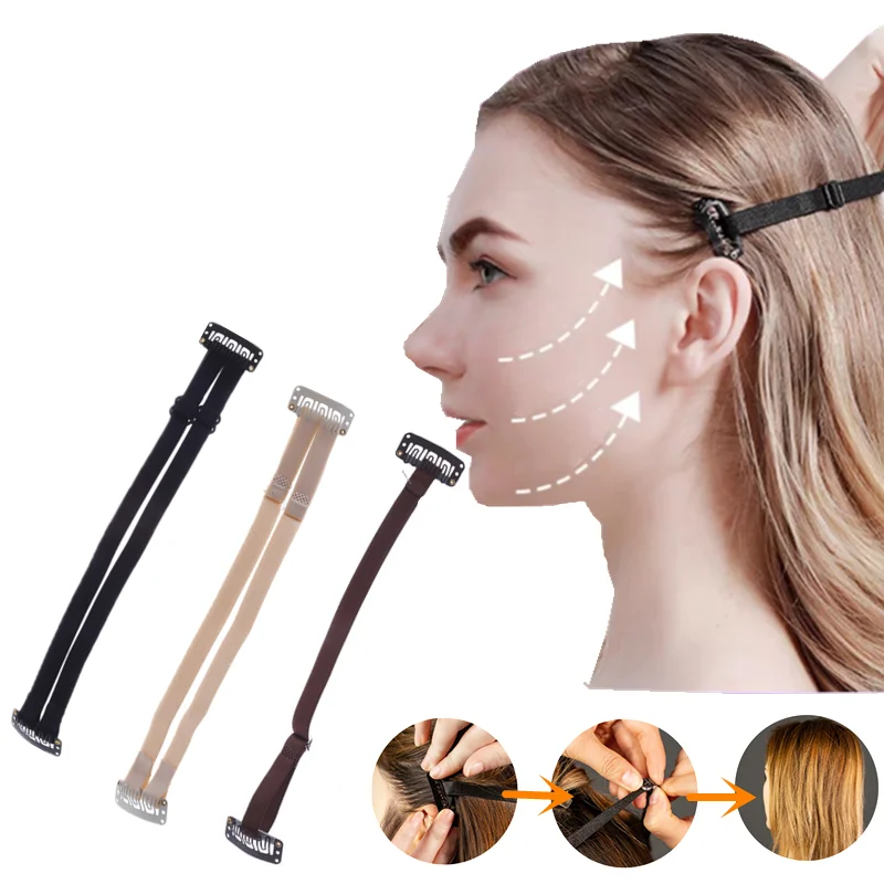 Belt-Instant-Face-Lift-Band-Invisible-Hairpin-To-Remove-Eye-Fishtail ...