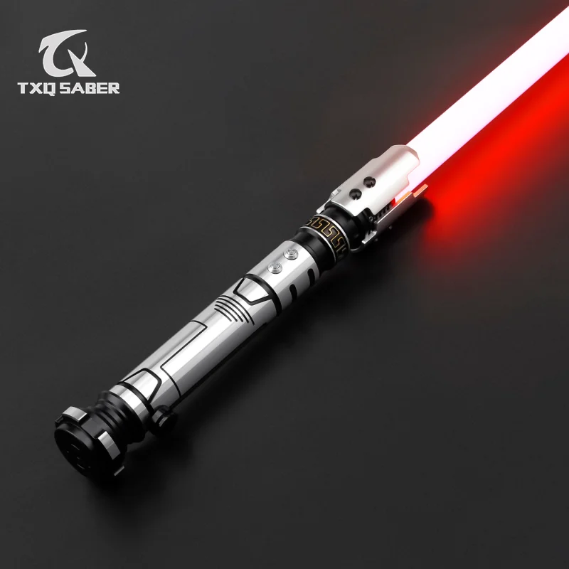 TXQSABER Neo Pixel Judger Smooth Lightsaber Metal Hilt Proffie With LED ...