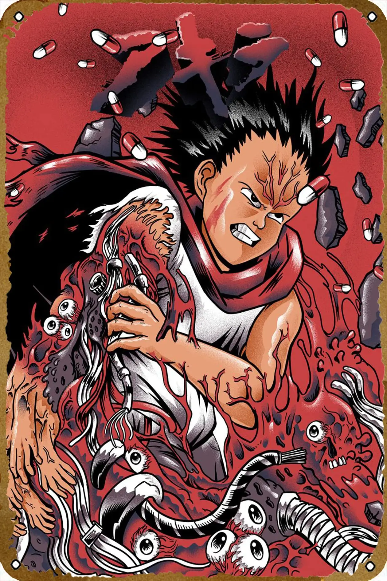 akira-Movie-Tin-Sign-Vintage-Metal-Sign-for-Men-Women-Plaque-Wall-Decor ...