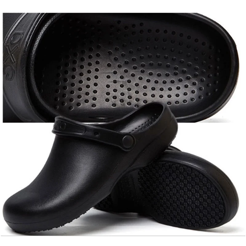 Chef-Work-Shoes-Anti-slip-Anti-oil-Lightweight-Hotel-kitchen-Men-Cook ...