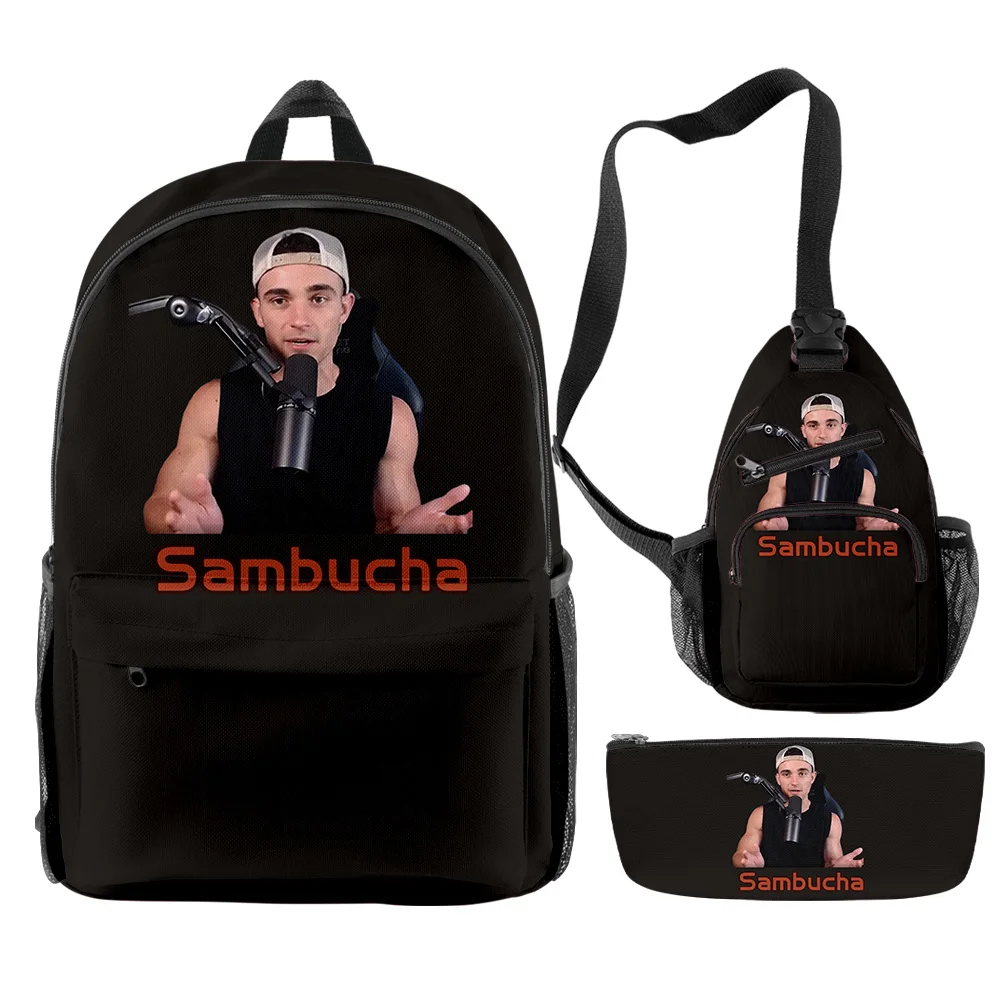 Sambucha-Merch-3pcs-set-Travel-School-Bag-Crossbody-Bagl-Pencil-bag ...