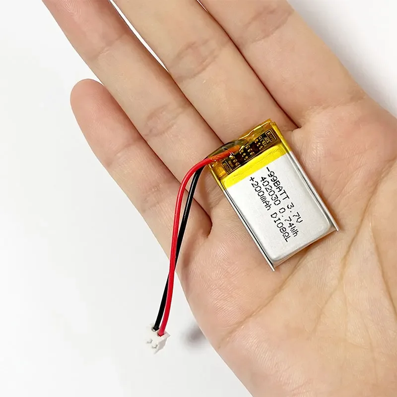 1-100pcs Lithium Polymer Battery 402030 042030 200mAh 3.7V Li-Polymer ...