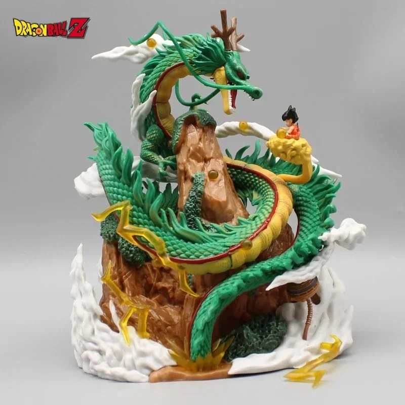 Dragon-Ball-Z-Shenron-Anime-Figure-Goku-And-Mountain-Shenron-20cm ...