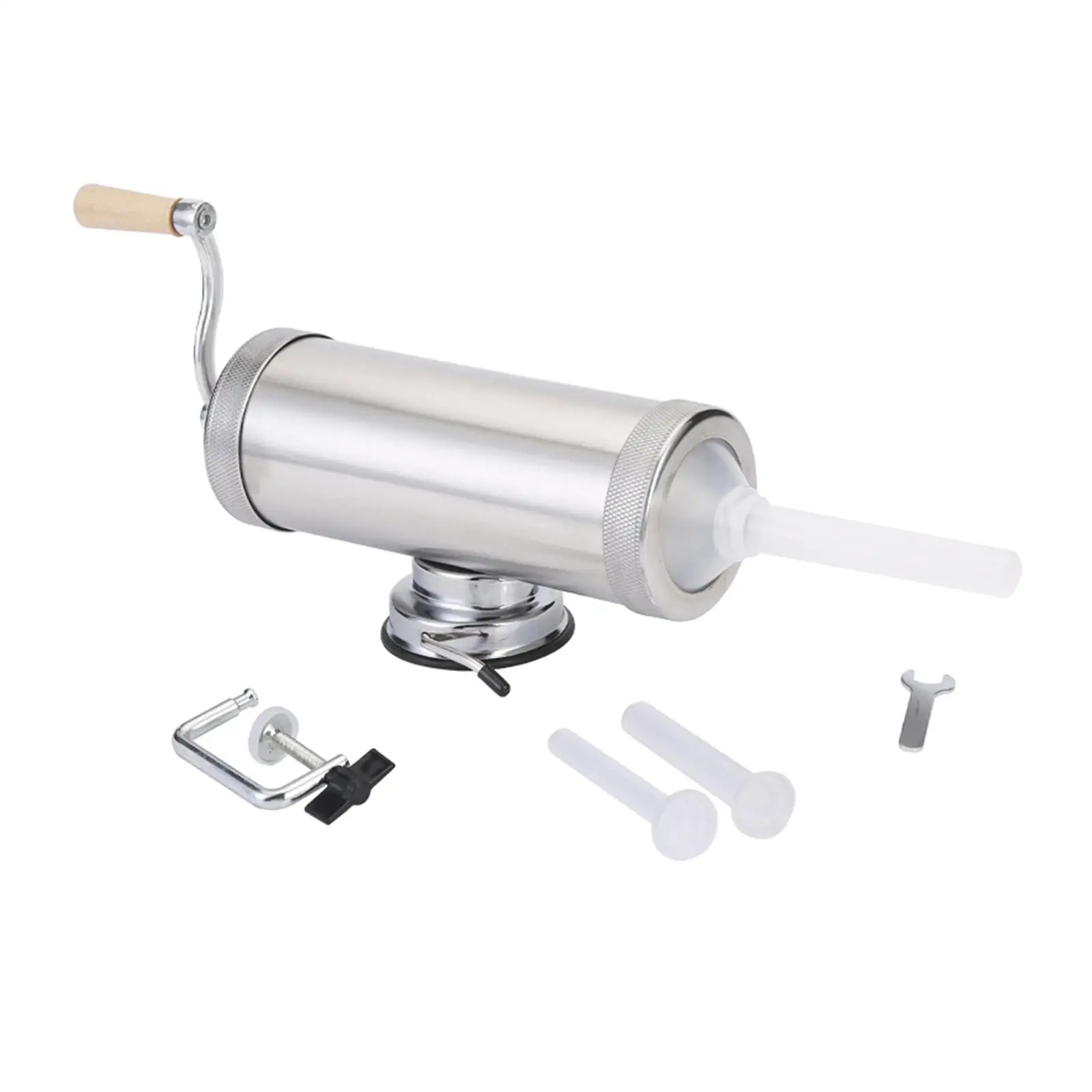 Manual-Sausage-Maker-5lbs-Salami-Maker-Stainless-Steel-Meat-Filler ...