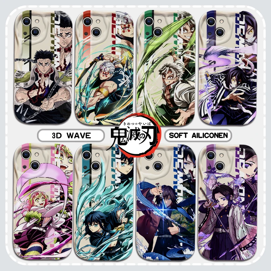 New-Anime-Year-2024-Demons-Slayers-Hot-3D-Wave-Case-For-iPhone-15-14-13 ...