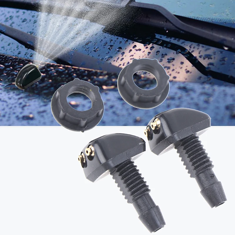 2-Pcs-Set-Car-Universal-Front-Windshield-Wiper-Nozzle-Jet-Sprayer-Kits ...