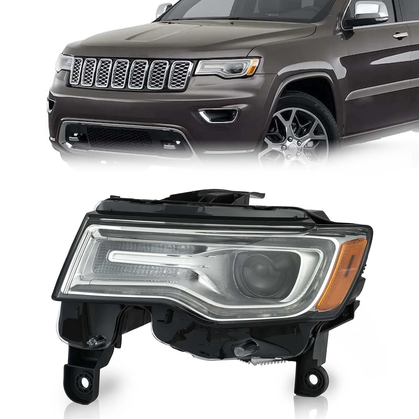 Conjunto-de-l-mpara-de-faro-HID-para-Jeep-Grand-Cherokee-2016-2021-luz ...