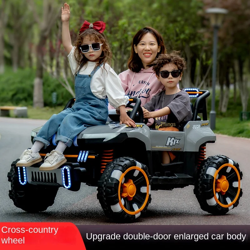 New-Children-s-Electric-Car-Boys-and-Girls-Off-road-Vehicle-Four-wheel ...