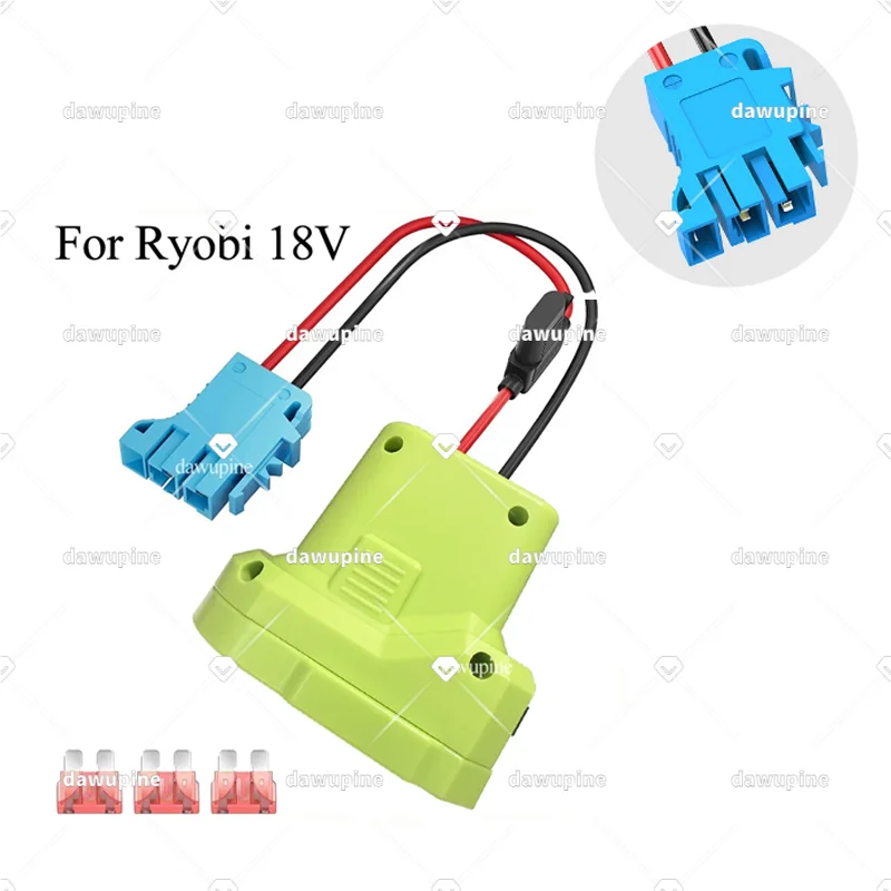 Ryobi 18 V Power Tool Batteries Power Wheels Adapter For Ryobi, DIY ...