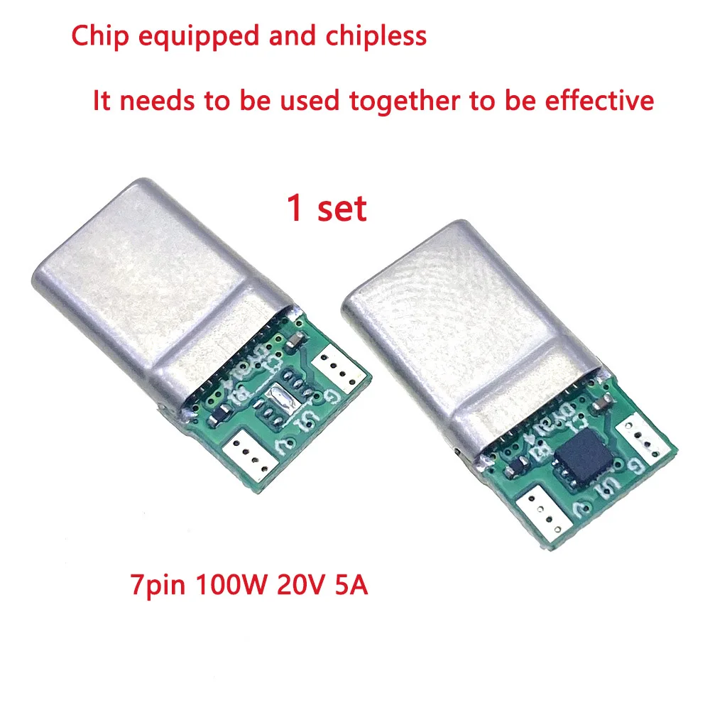 7Pin-USB-3-1-Type-C-Male-DIY-Solder-Plug-Connector-Socket-Attached-PC ...