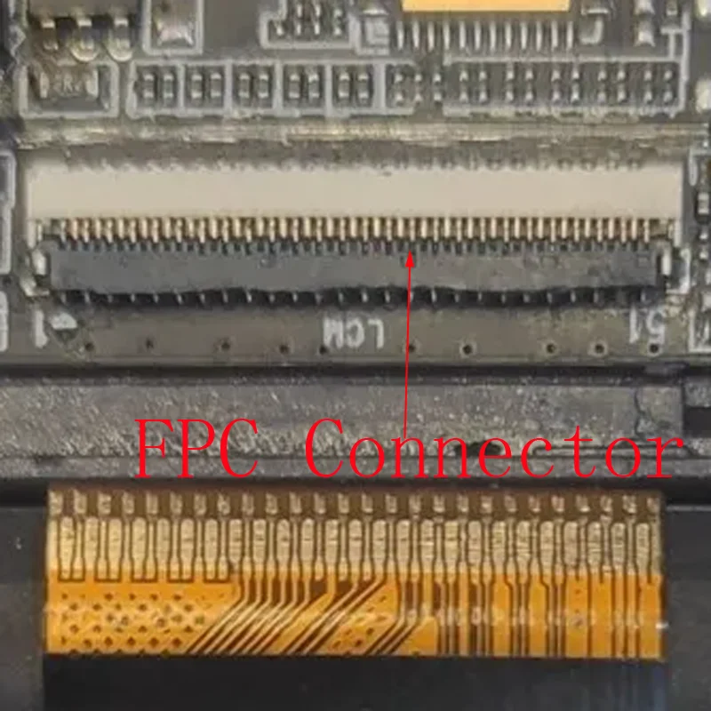 2-10Pcs LCD LCM Display Screen Flex Cable FPC Connector Jack Contact ...