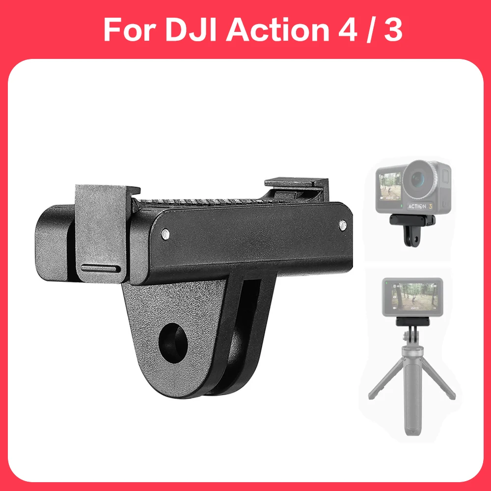For-DJI-Action-3-4-Magnetic-Two-Claw-Adapter-1-4-Thread-Universal-Port ...