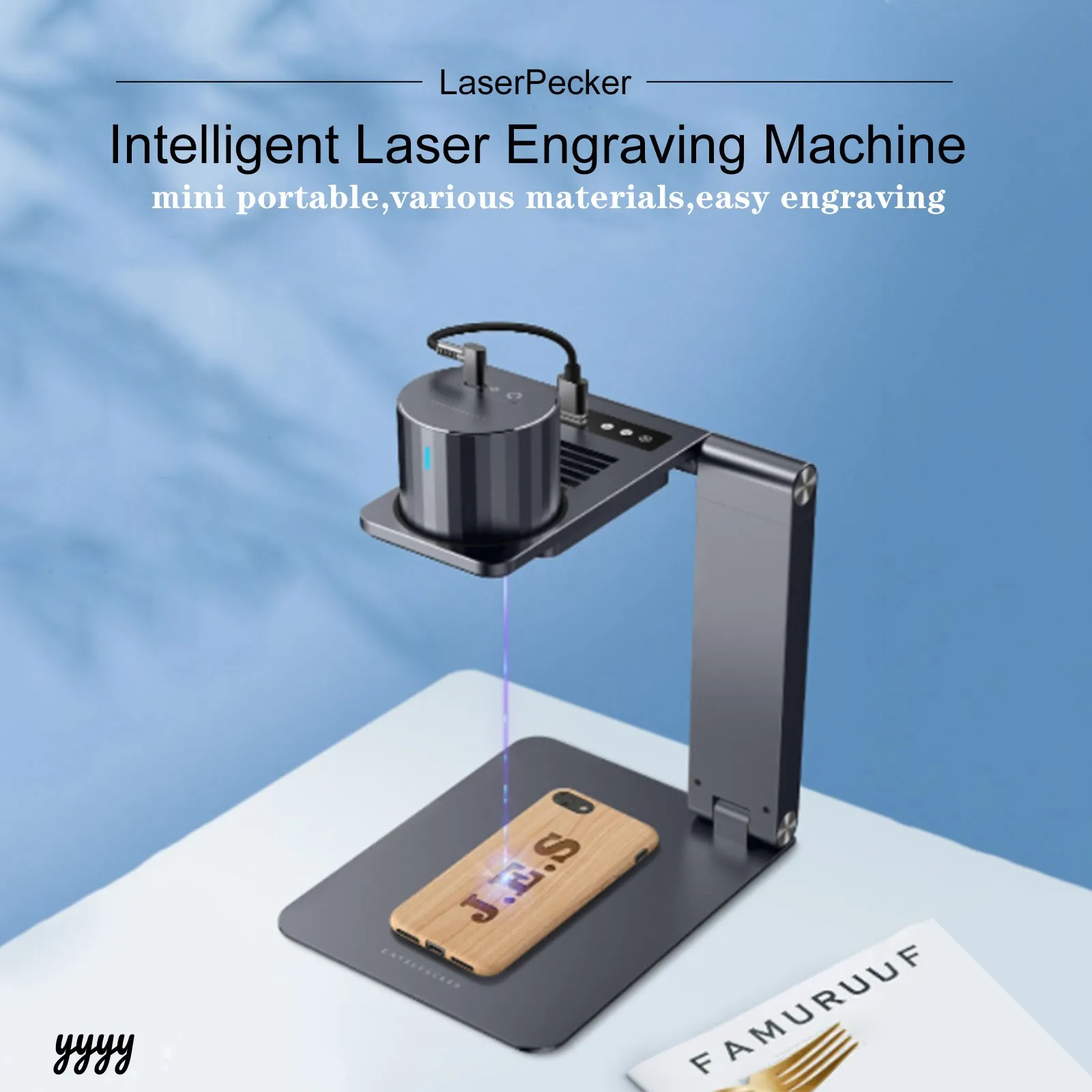 LaserPecker-Pro-Laser-Engraving-Machine-Portable-Laser-Engraver-Desktop ...