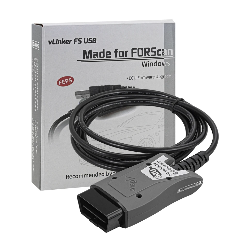 Elm327 Obd2 USB Adapter - FORScan Compatible HS/MS-CAN Auto Switch ...