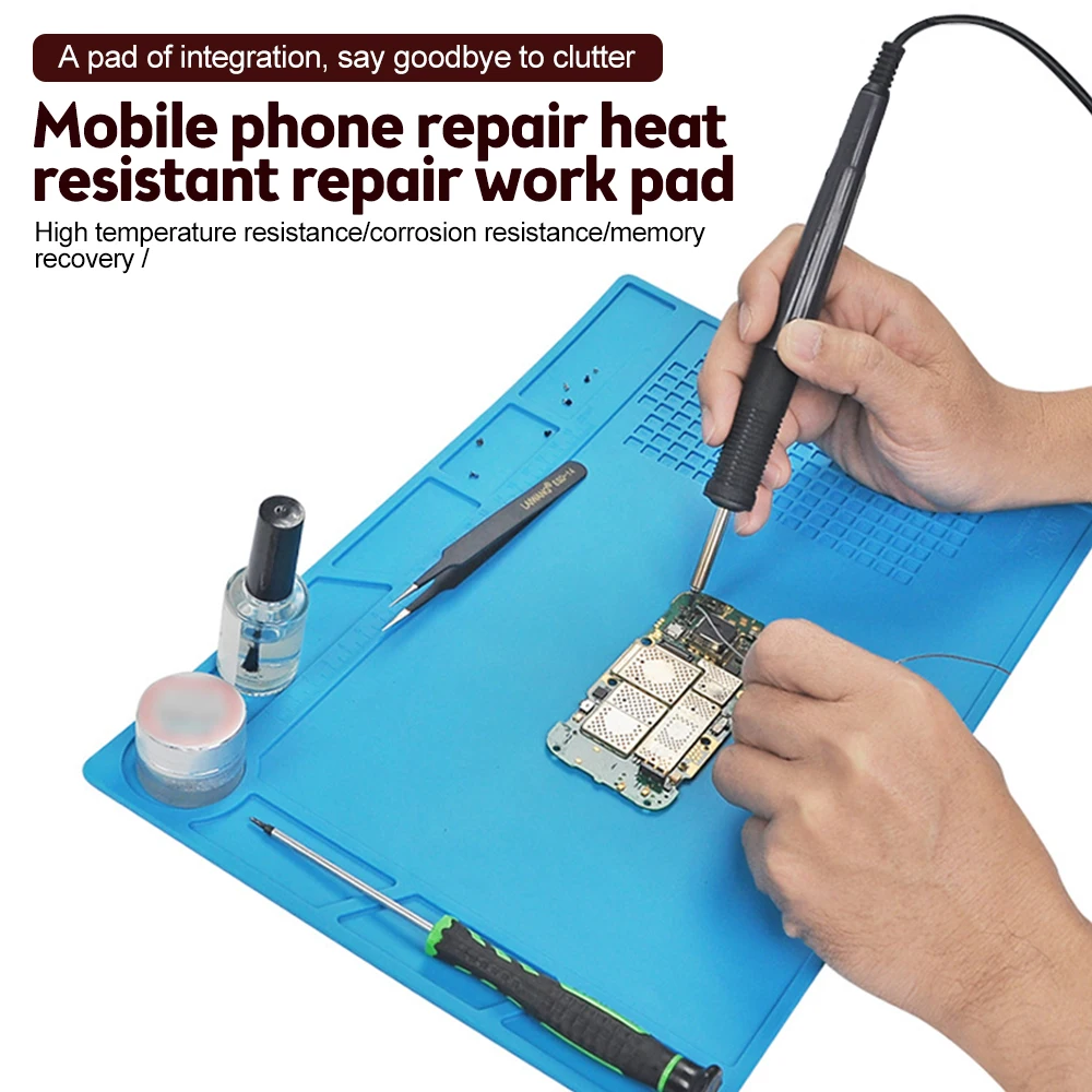 Heat Insulation Working Mat Heat-resistant BGA Soldering Station Repair ...