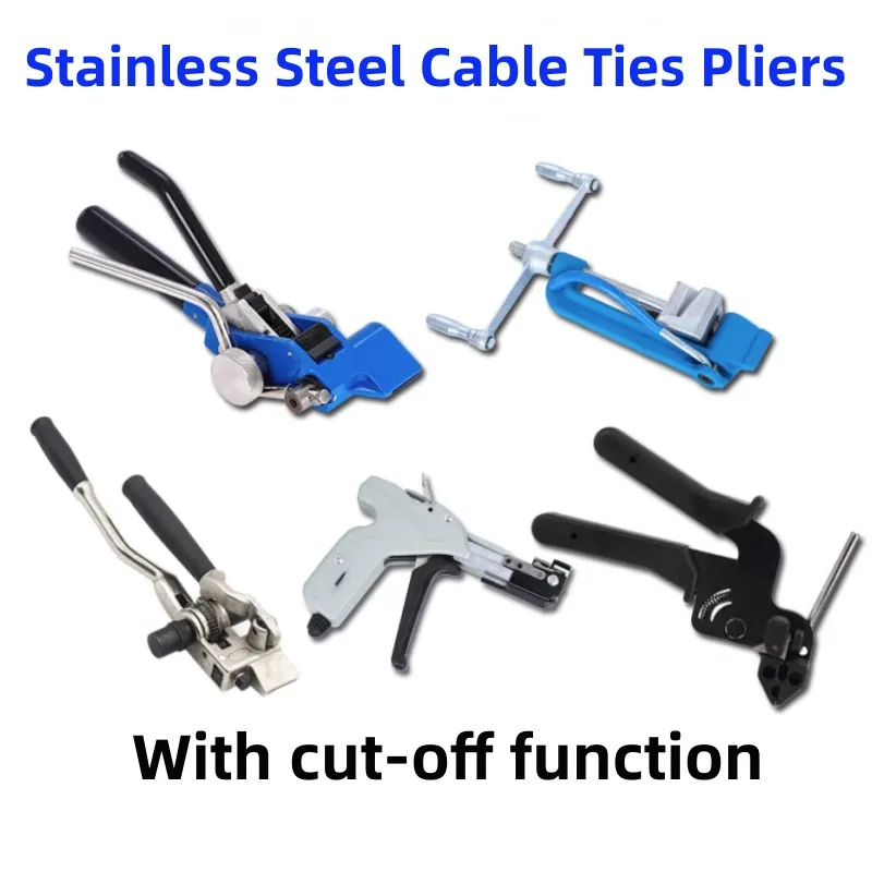Stainless-Steel-Cable-Tie-Gun-Bundle-Tool-Tensioning-Trigger-Cable ...