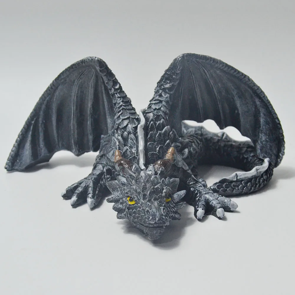 Squatting-Dragon-Sculpture-Dragon-Guardian-Gothic-Dragon-Statues-Wonder ...