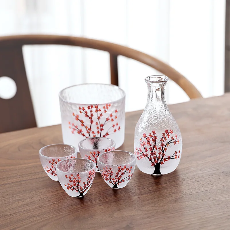 1-piece-40ml-japanese-hammered-hand-painted-cherry-blossom-sakura-glass ...