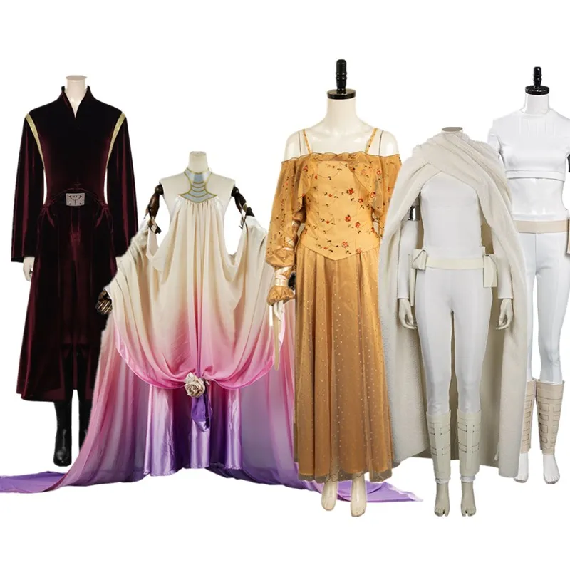 Padme-Cosplay-Amidala-Kost-m-TV-Raum-Kampf-Kleid-Erwachsene-Frauen ...