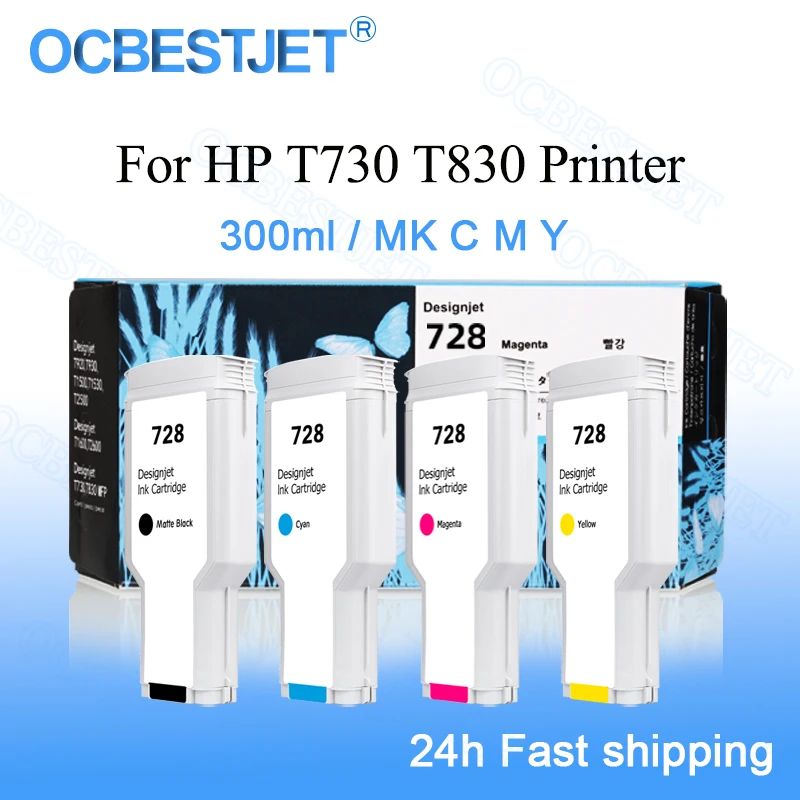 Ocbestjet-For-HP-728-728XL-Compatible-Ink-Cartridge-For-HP-DesignJet ...