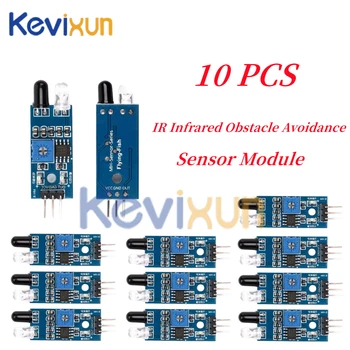 10pcs/1pc IR Infrared Obstacle Avoidance Sensor Module for Arduino Smart Car Robot 3-Wire ...