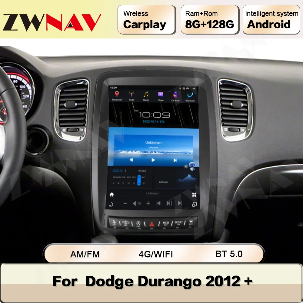 BIG-Tesa-Screen-For-Dodge-Durango-2012-Radio-Android-11-Auto-multimedia ...