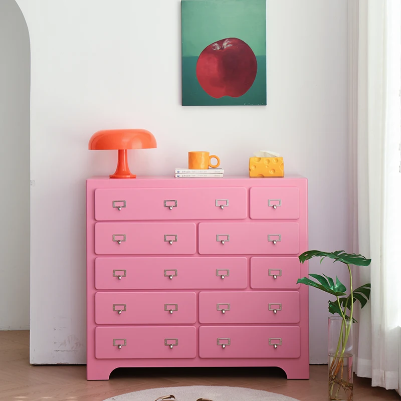Pink Filing Cabinet