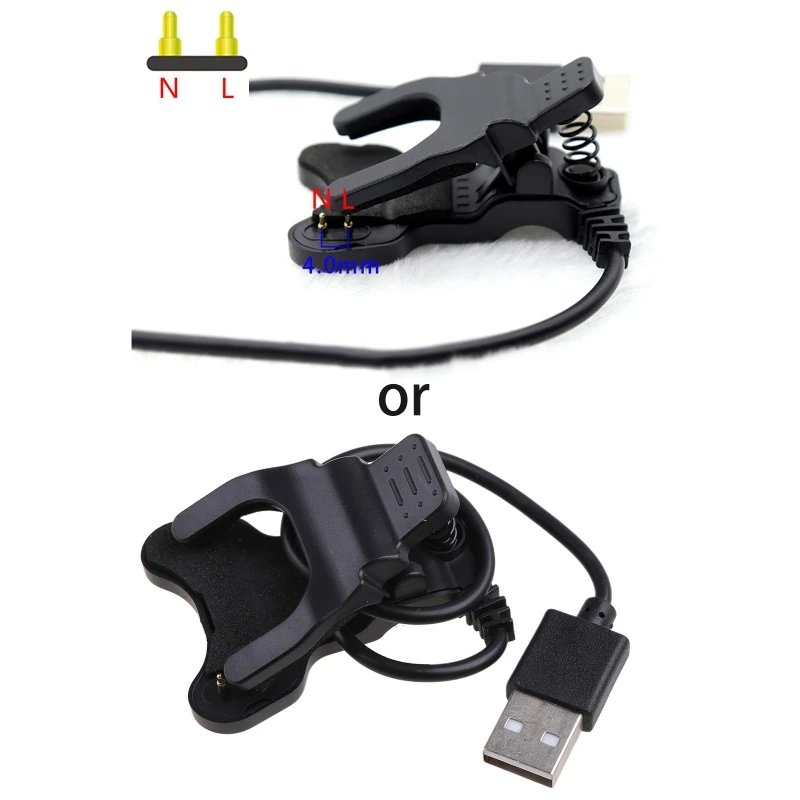 for-Smart-Watch-Universal-USB-5V-Charging-Cable-Clip-2-Pins-5Pins-for ...