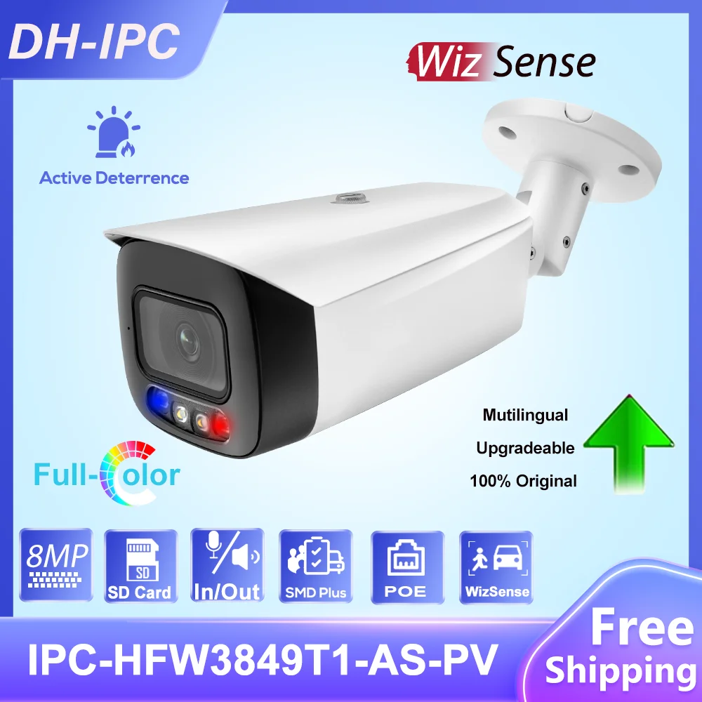 Dahua-8MP-Full-color-WizSense-IP-Camera-IPC-HFW3849T1-AS-PV-Two-way ...