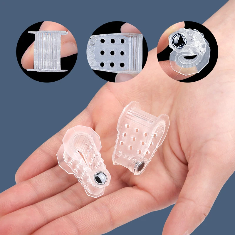 2Pairs Gel Bunion Adjuster Corrector Overlap Separator Toe Orthosis ...