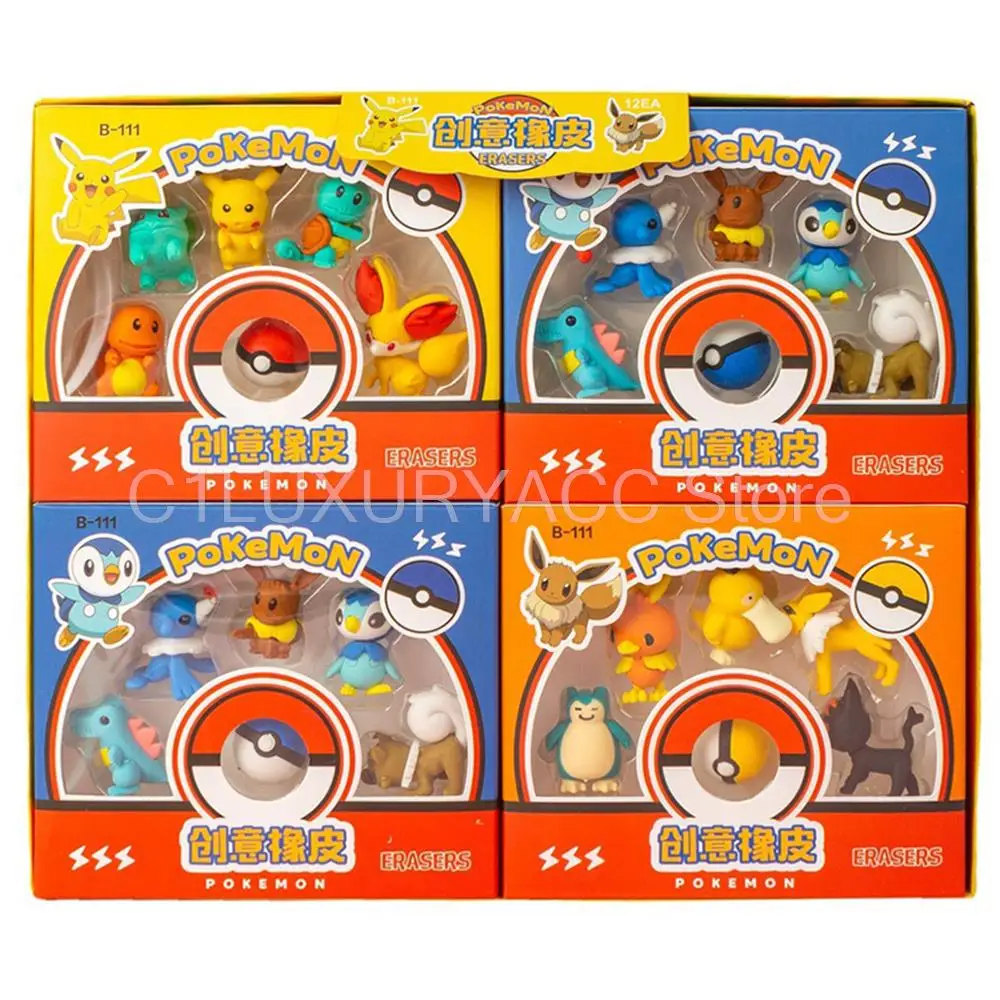 Pokemon-Cartoon-Assembly-Eraser-Charmander-Squirtle-Pikachu-Three ...