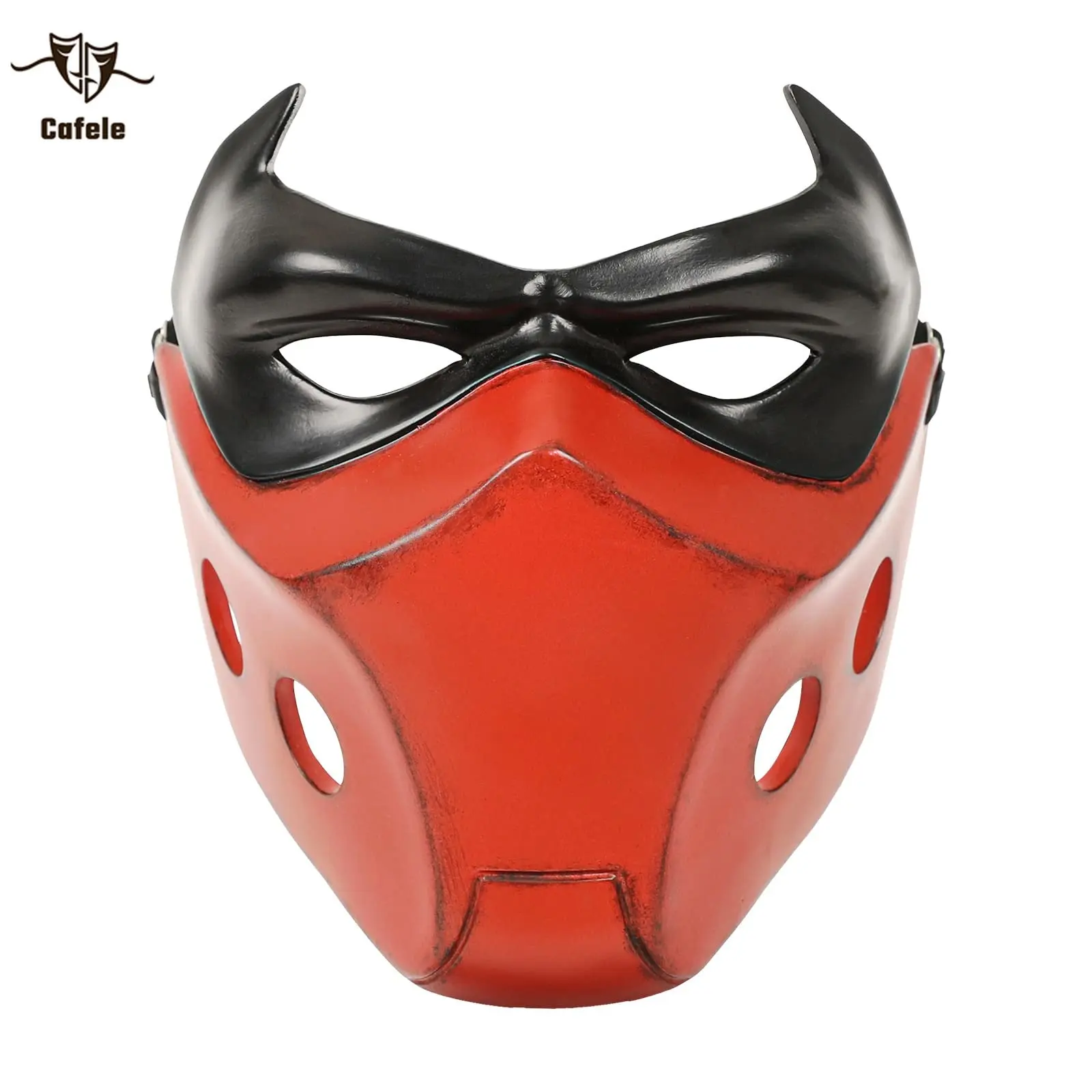 Cafele Jason's Helmet Deluxe Red Hood Mask 2022 Stunning Art Collection ...