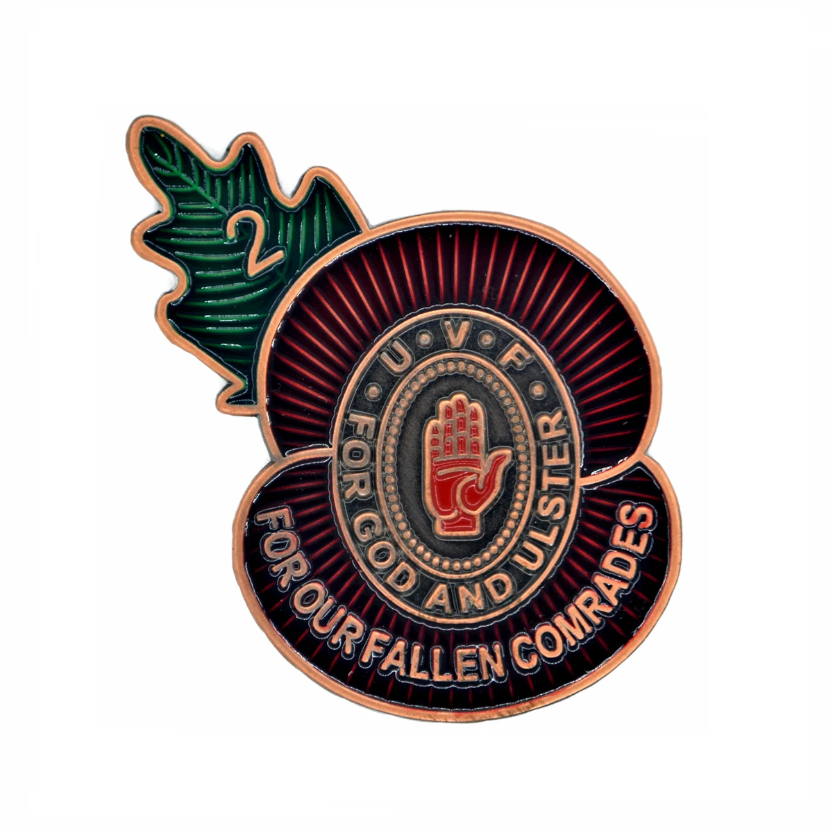 Vintage-Ireland-UVF-Badge-Ulster-Red-Hand-Brooch-Commemorative-Badge ...