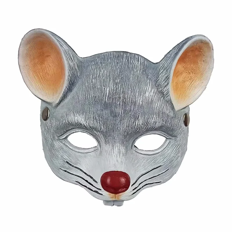 Mouse-Animal-Masks-Halloween-Cosplay-Mask-Party-Props-3D-Foam-Rat-Face ...