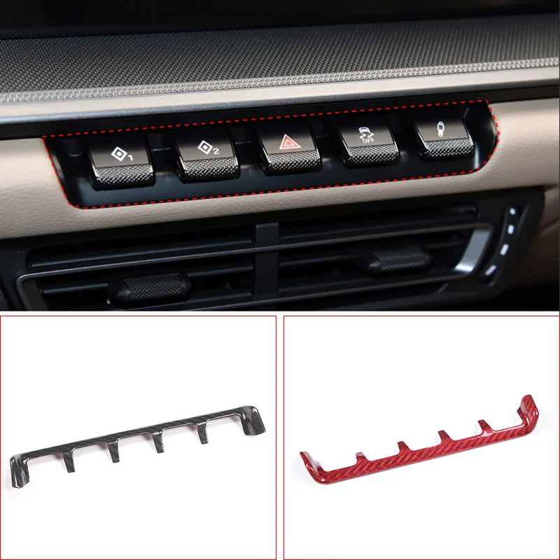 For-the-2019-Porsche-911-warning-light-switch-frame-decorative-car ...