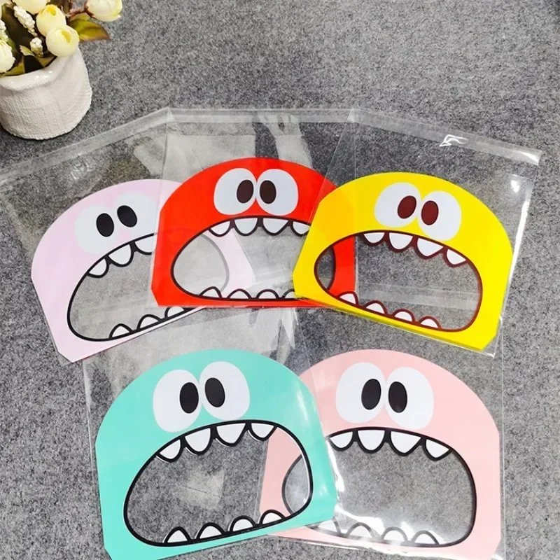 100-Uds-7-14cm-opcional-lindo-Foodie-peque-o-monstruo-bolsas ...