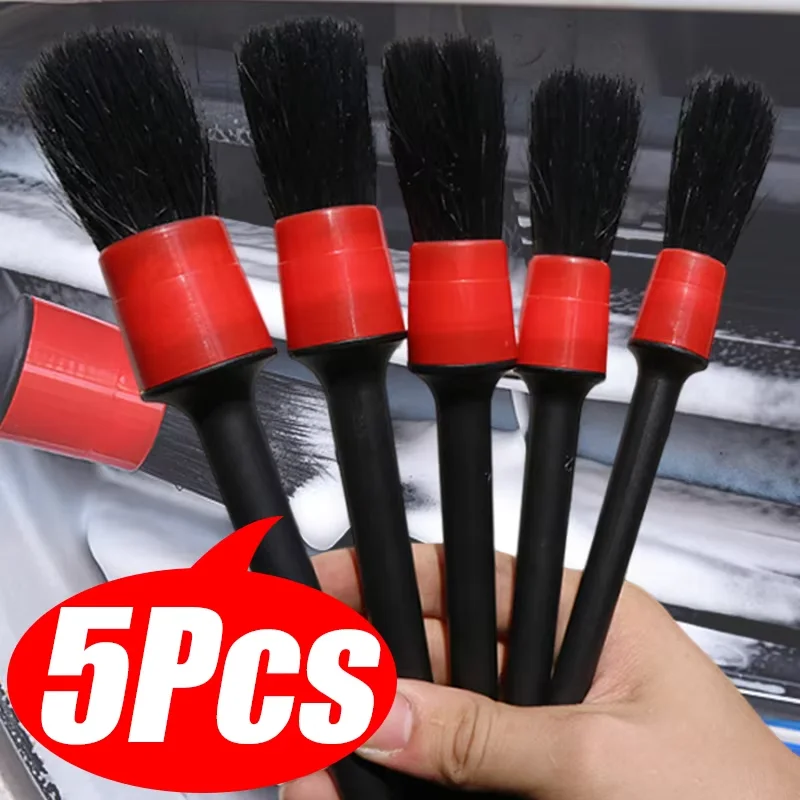 5PCs detailing brush set car brushes car detailing brush for car ...