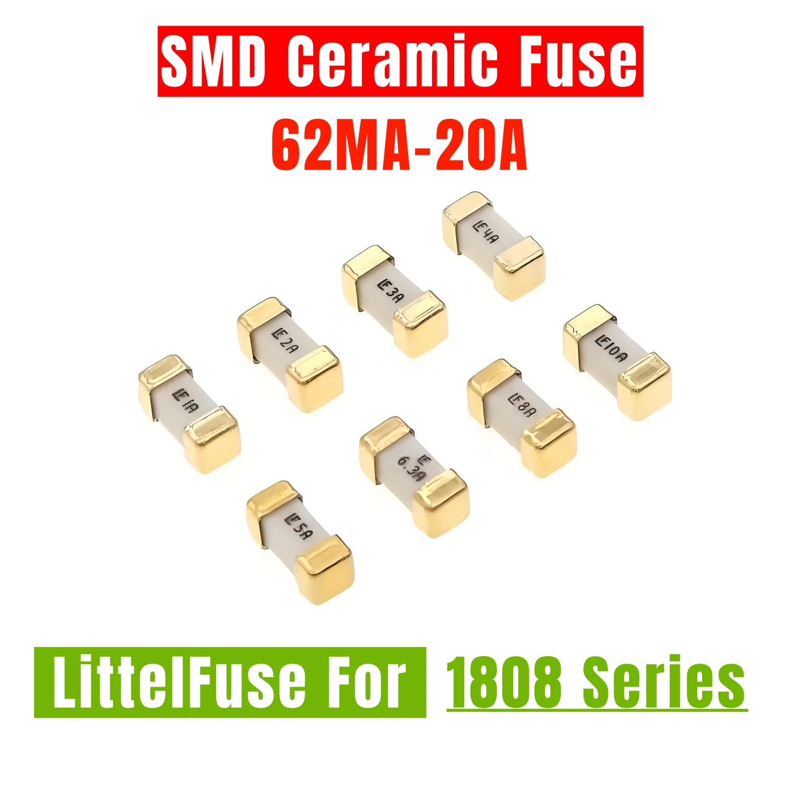10PCS-original-LF-1808-0451-fast-blow-ceramic-fuse-62MA-20A-100MA-250mA ...