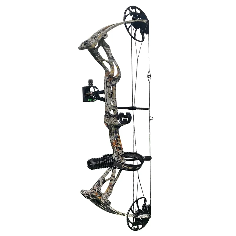 Sanlida Dragon X8 Compound Bow Set Camo 18-31" Adjustable Draw Weight 0-70LBS Hunting Shooting ...