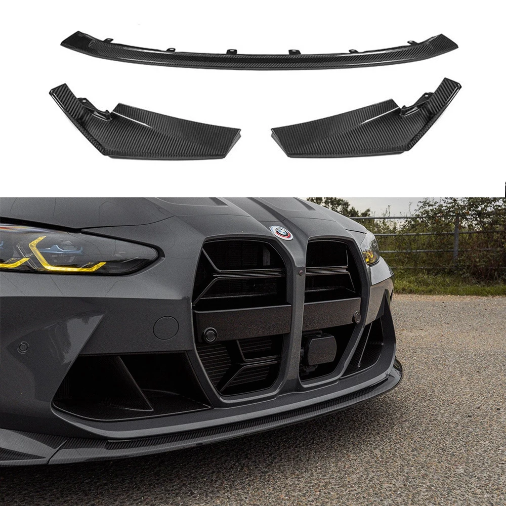 Genuine Dry Carbon Fiber For BMW M3 M4 G80 G82 G83 2021-2024 CSL Front ...