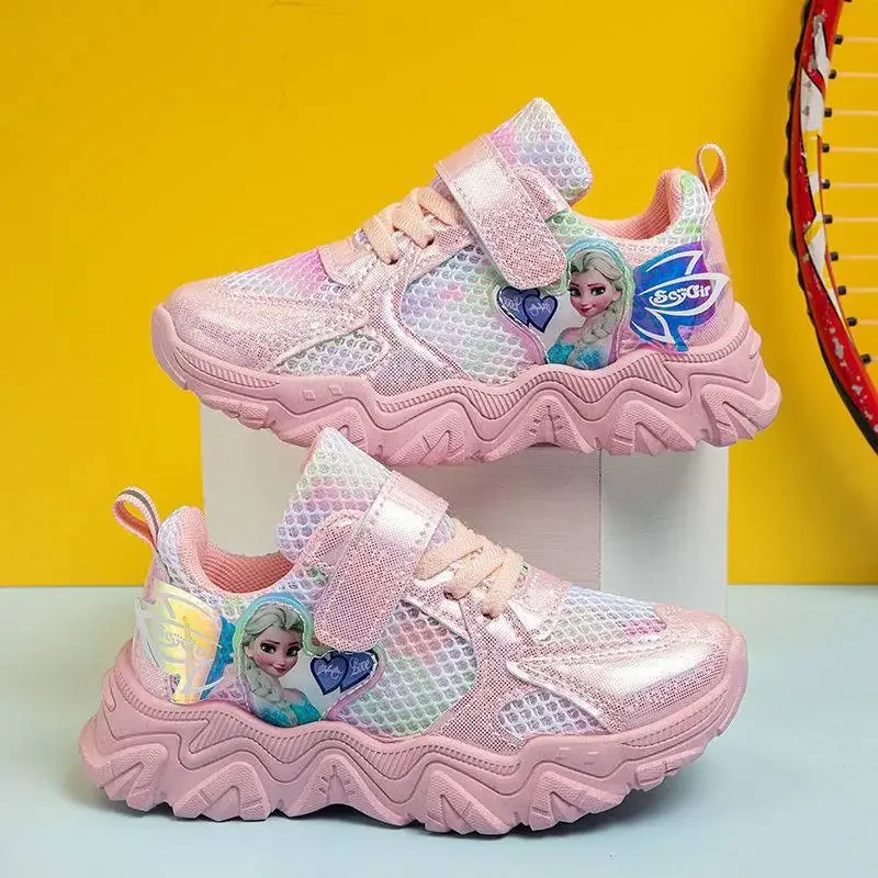 Disney-cartoon-frozen-casual-shoes-girls-spring-and-autumn-new-children ...