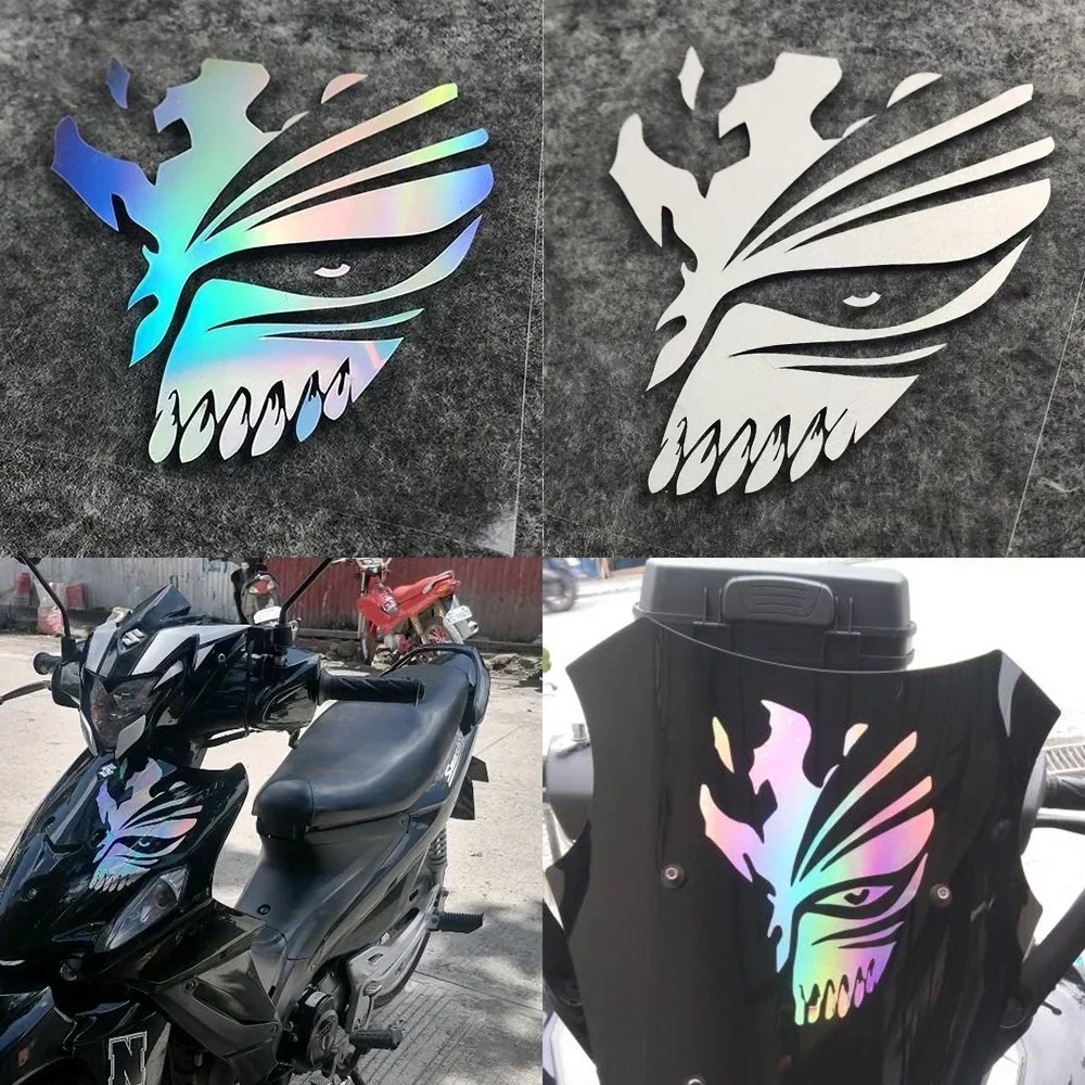 JDM-Death-Mask-Anime-Cartoon-Reflective-Motorcycle-Stickers-Scooter ...