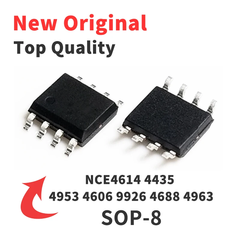 10 Pieces NCE4614 NCE4435 NCE4953 NCE4606 NCE9926 NCE4688 NCE4963 SMD SOP8 FET Chip IC Brand New ...